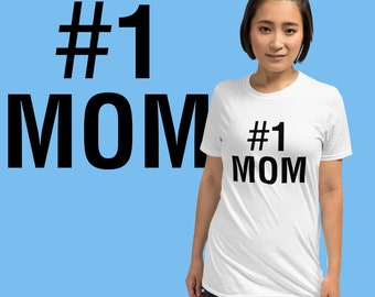 Number 1 Mom Shirt | Etsy
