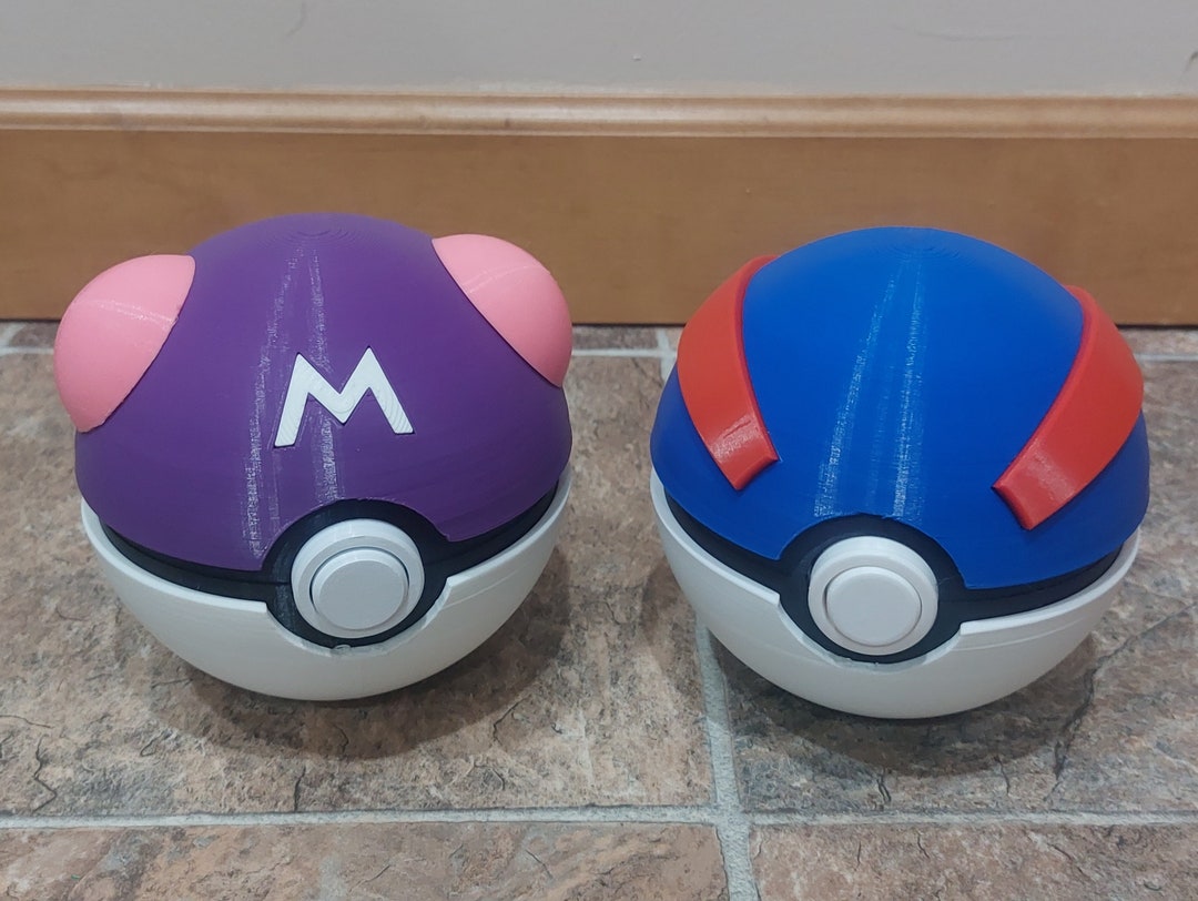 Pokeball Game Boy Advanced Cartridge Holder, Holds 8 Games, Custom GBA ...