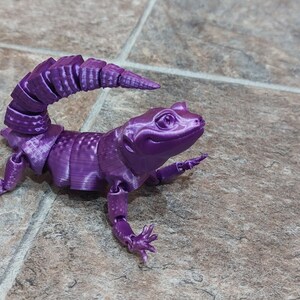 Flexi Gecko, Articulated Lizard Fidget Toy, Reptile Buddy, Gecko Desk ...