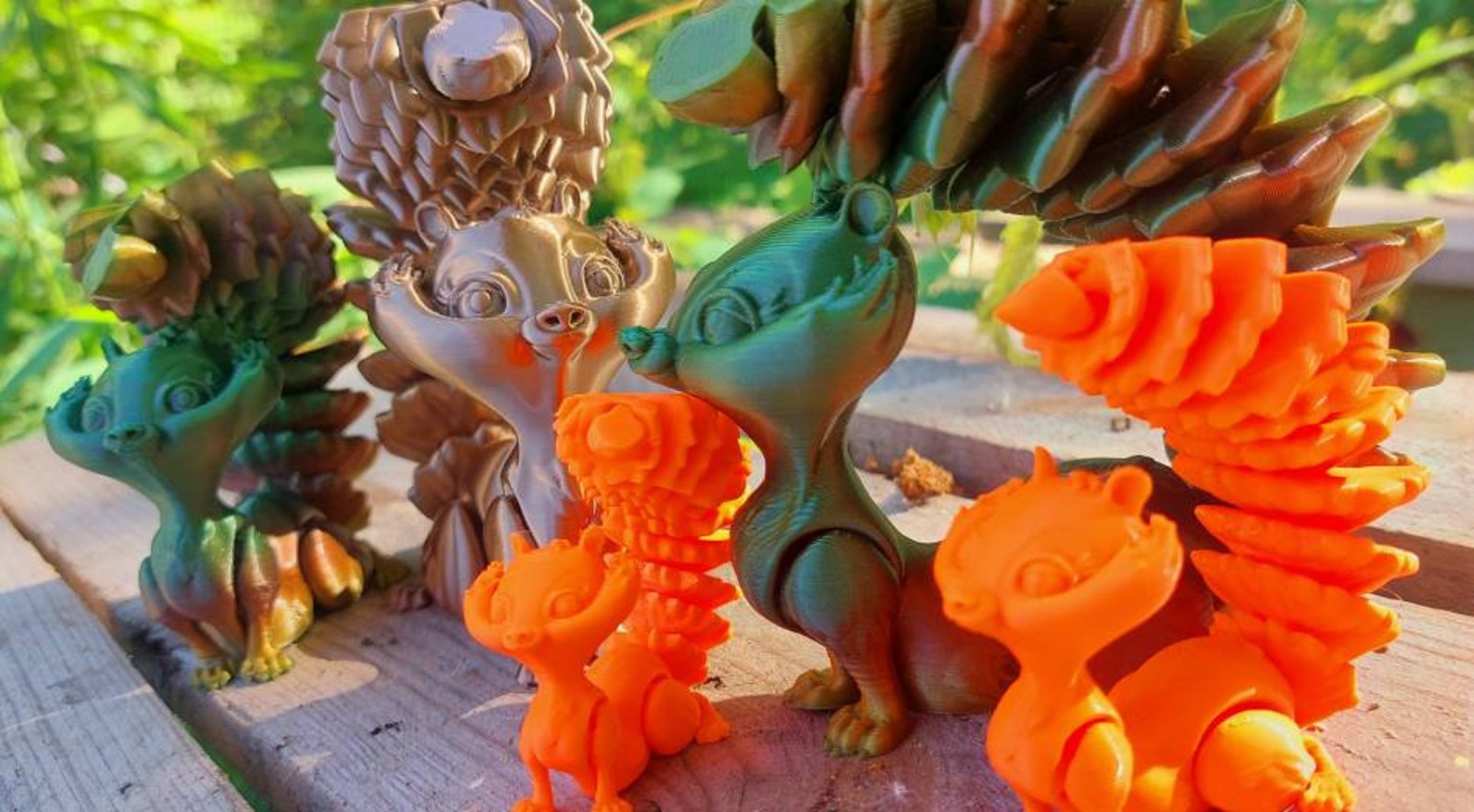 Articulated Flexi Squirrel Squirrel Kids Toy Fidget Toy - Etsy