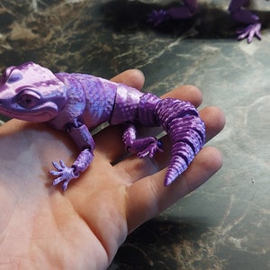 Flexi Gecko, Articulated Lizard Fidget Toy, Reptile Buddy, Gecko Desk ...