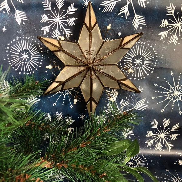 Star Tree Topper - Etsy