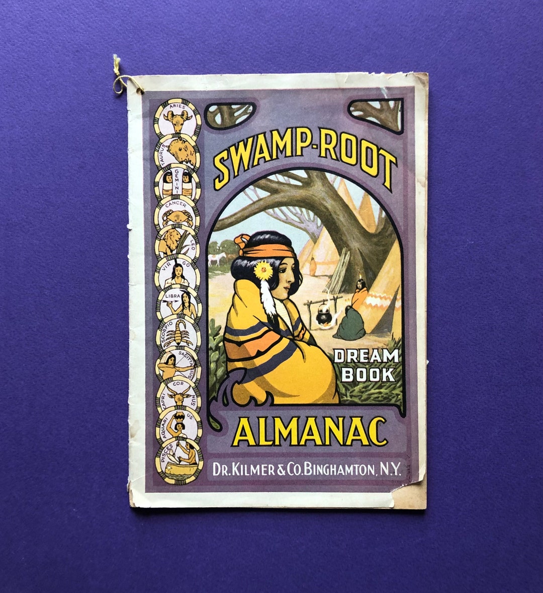 Antique “swamp Root” Almanac, “dream Book,” 1940 - Etsy