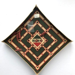 Vintage 1923 BLOX-O Game in Original Box - Etsy