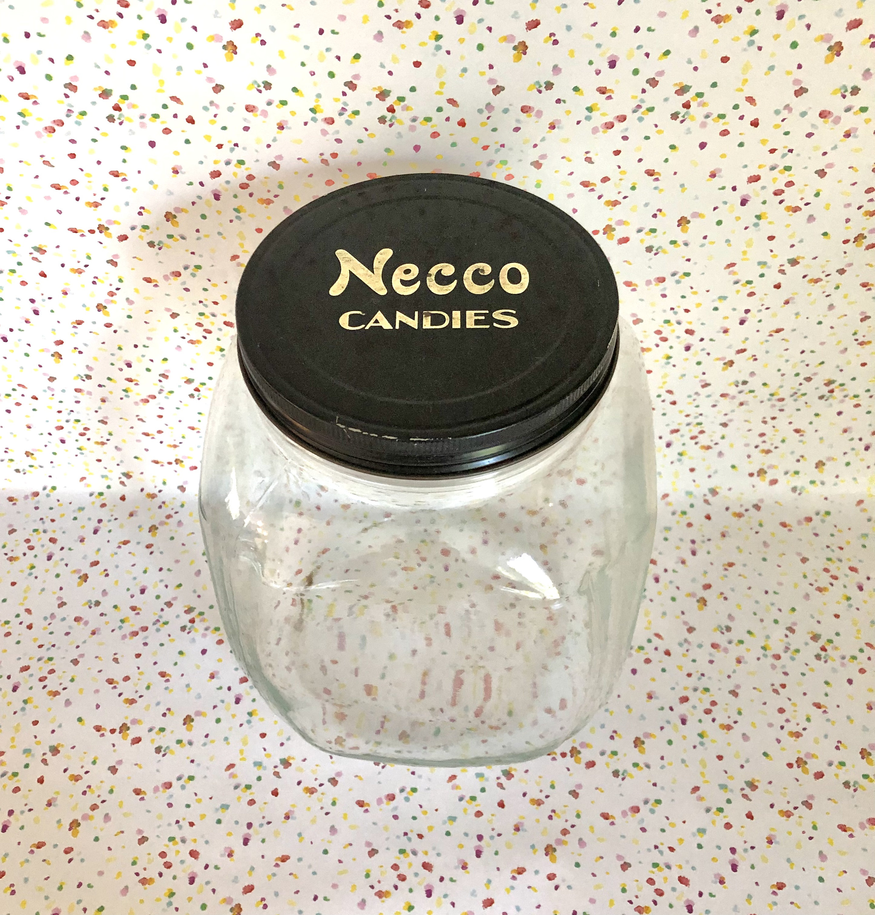 Great Vintage NECCO Candy Jar, Advertising Store Counter Display - Etsy