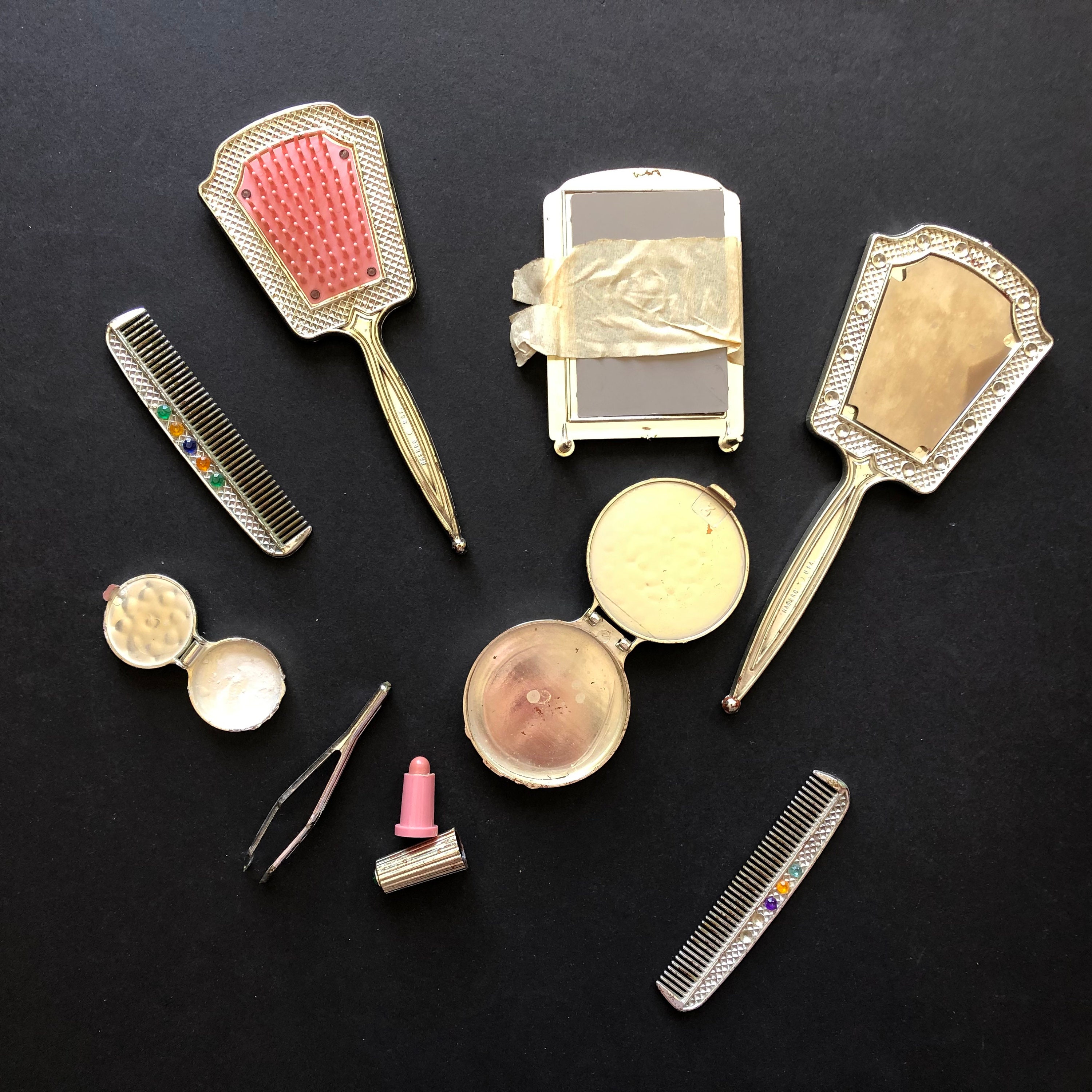 Vintage Jr. Miss Do-it-yourself Dresser Set, 1950s, by Hasbro - Etsy