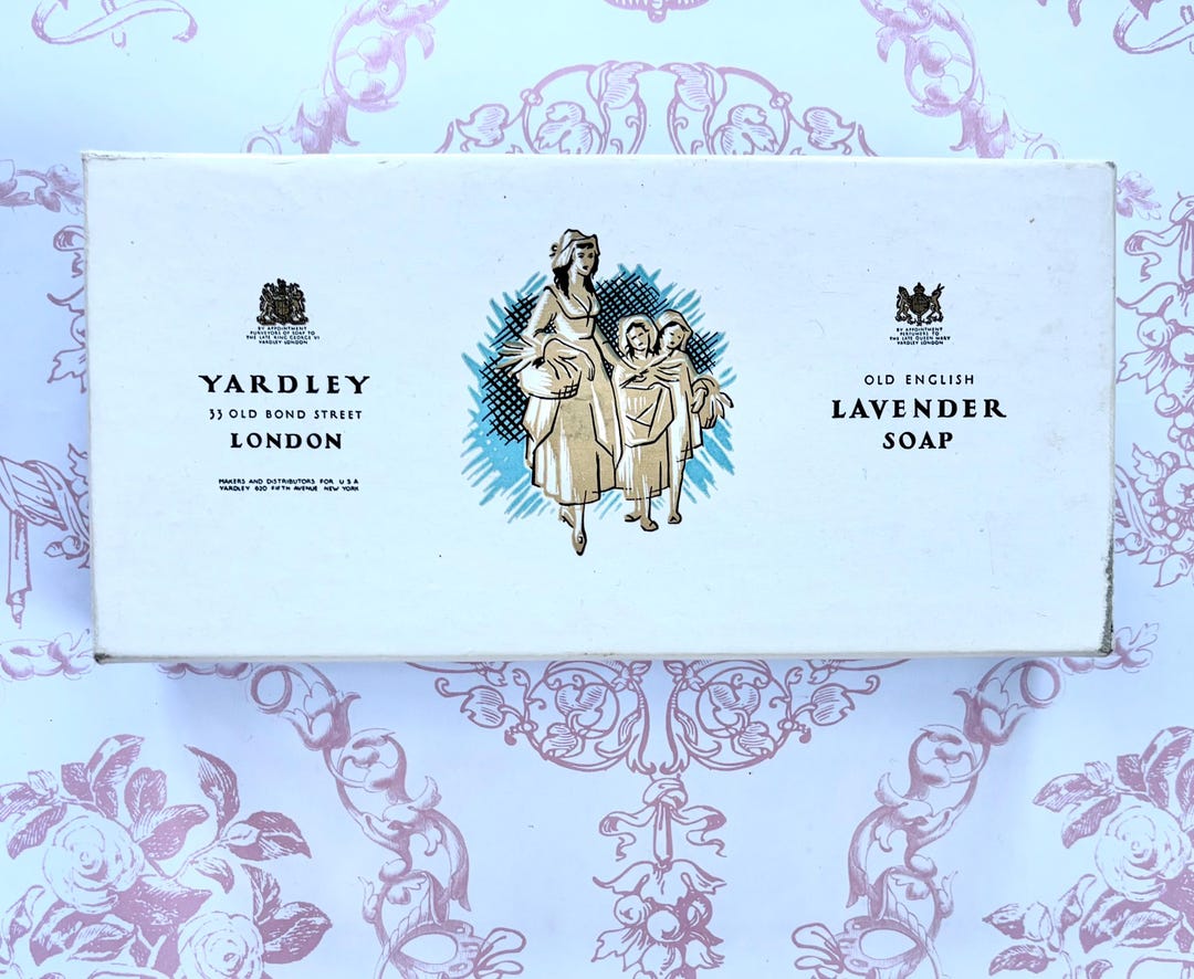 Vintage Yardley “old English Lavender” Soap Box (empty) - Etsy