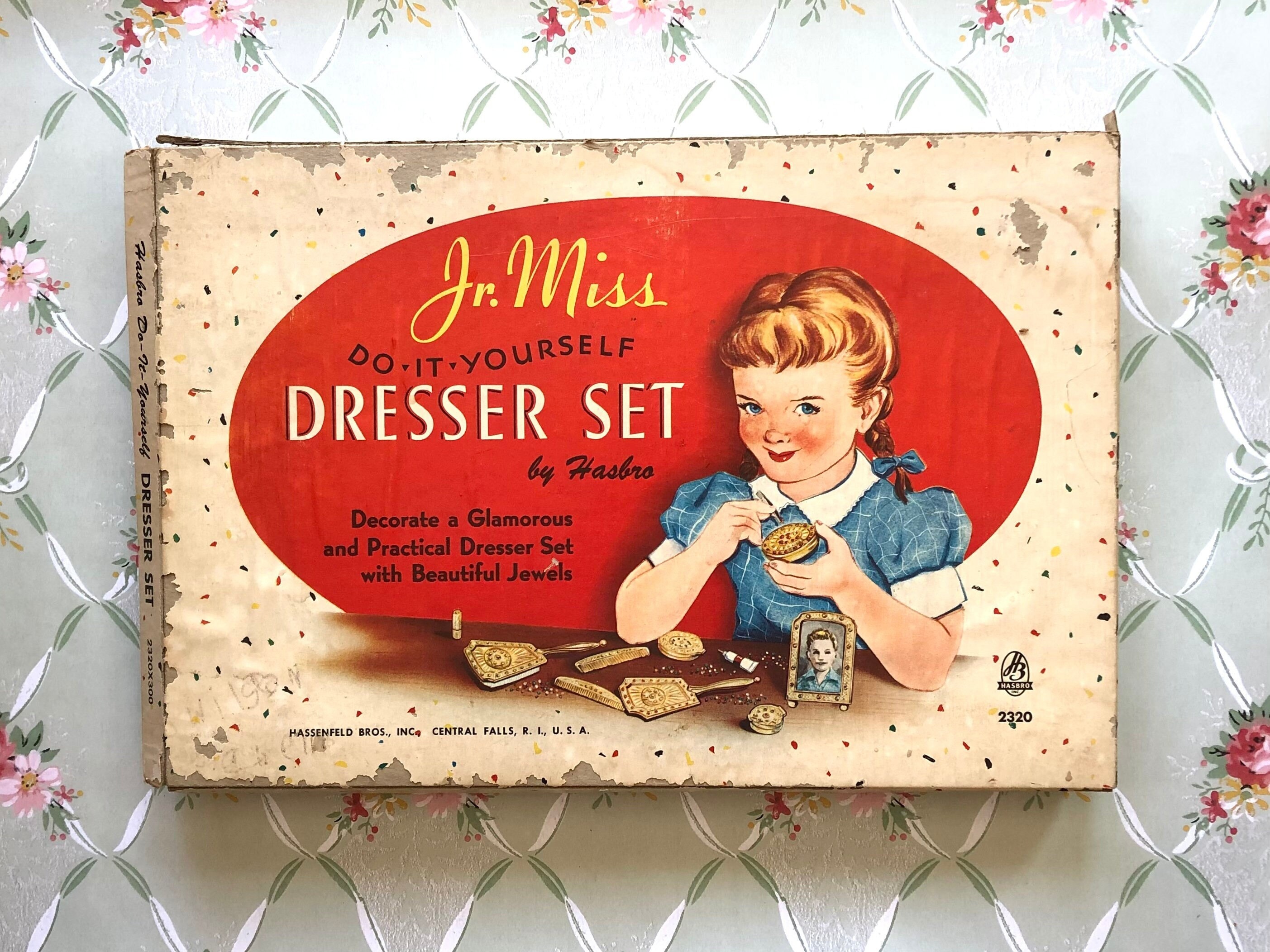 Vintage Jr. Miss Do-it-yourself Dresser Set, 1950s, by Hasbro - Etsy