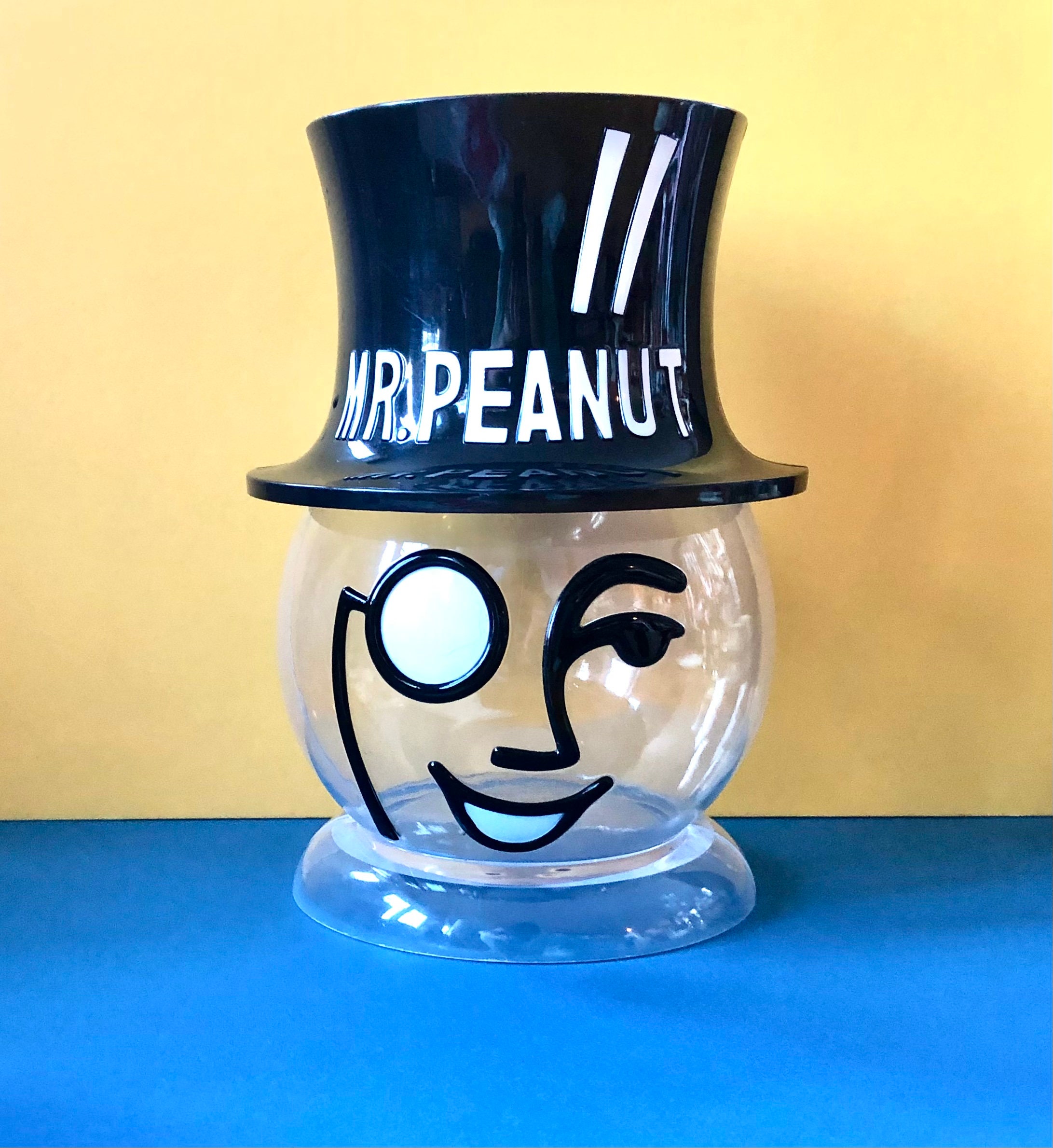 Vintage Mr. Peanut Advertising Counter Display Canister, Circa 1980s ...