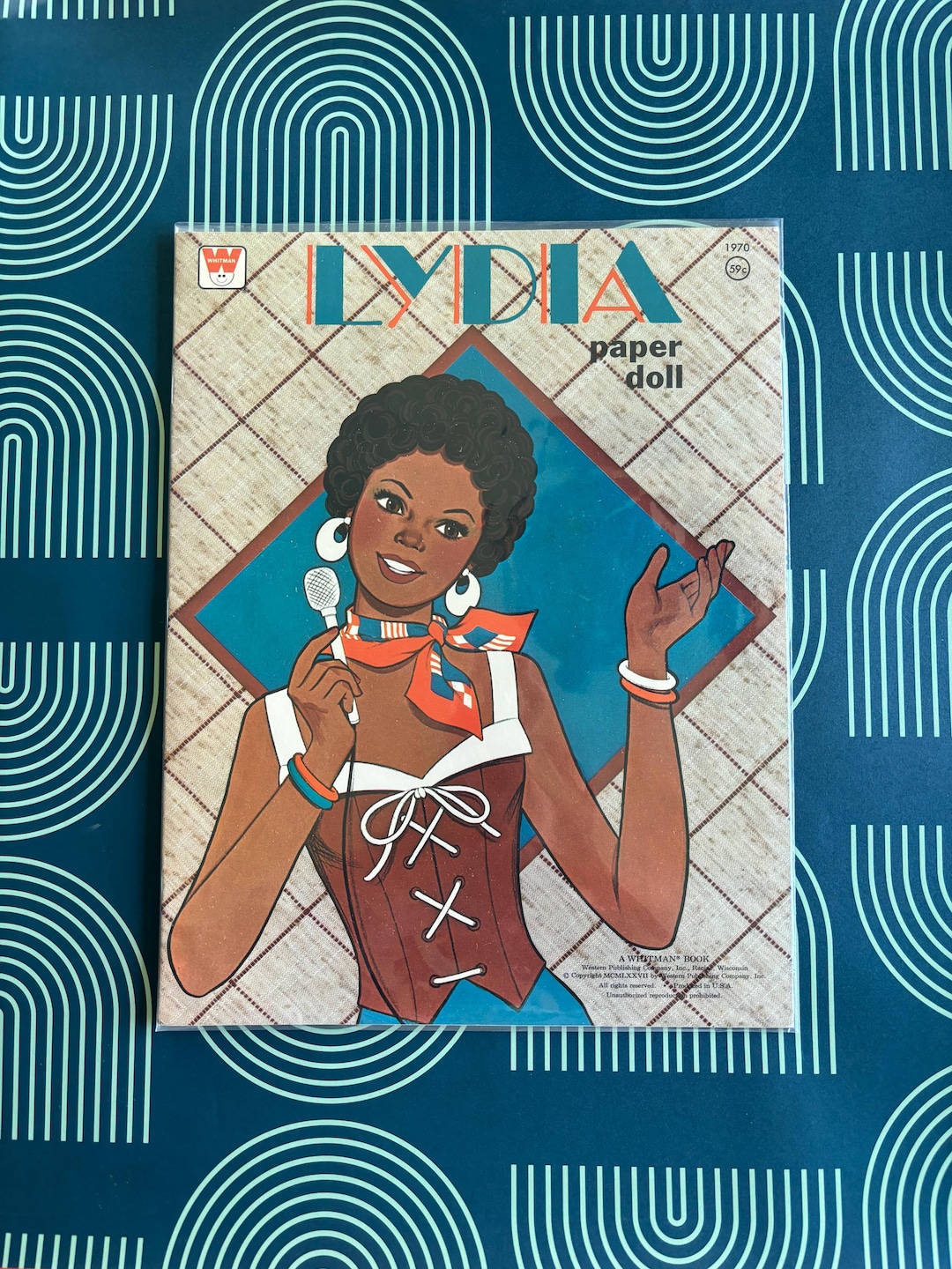 Vintage “lydia” Uncut Paper Doll Book, Whitman 1977 - Etsy