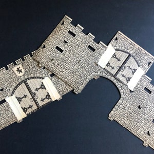 Vintage “built-rite Fortress,” Cardboard Castle Model Toy - Etsy