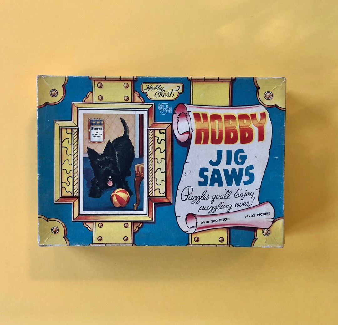 Adorable 1930-40s Vintage J-mar Hobby Chest scottie-a - Etsy