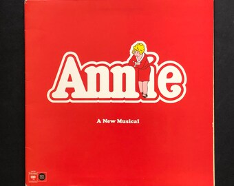 Original '77 ANNIE Musical Original Cast Recording Record Album Still ...
