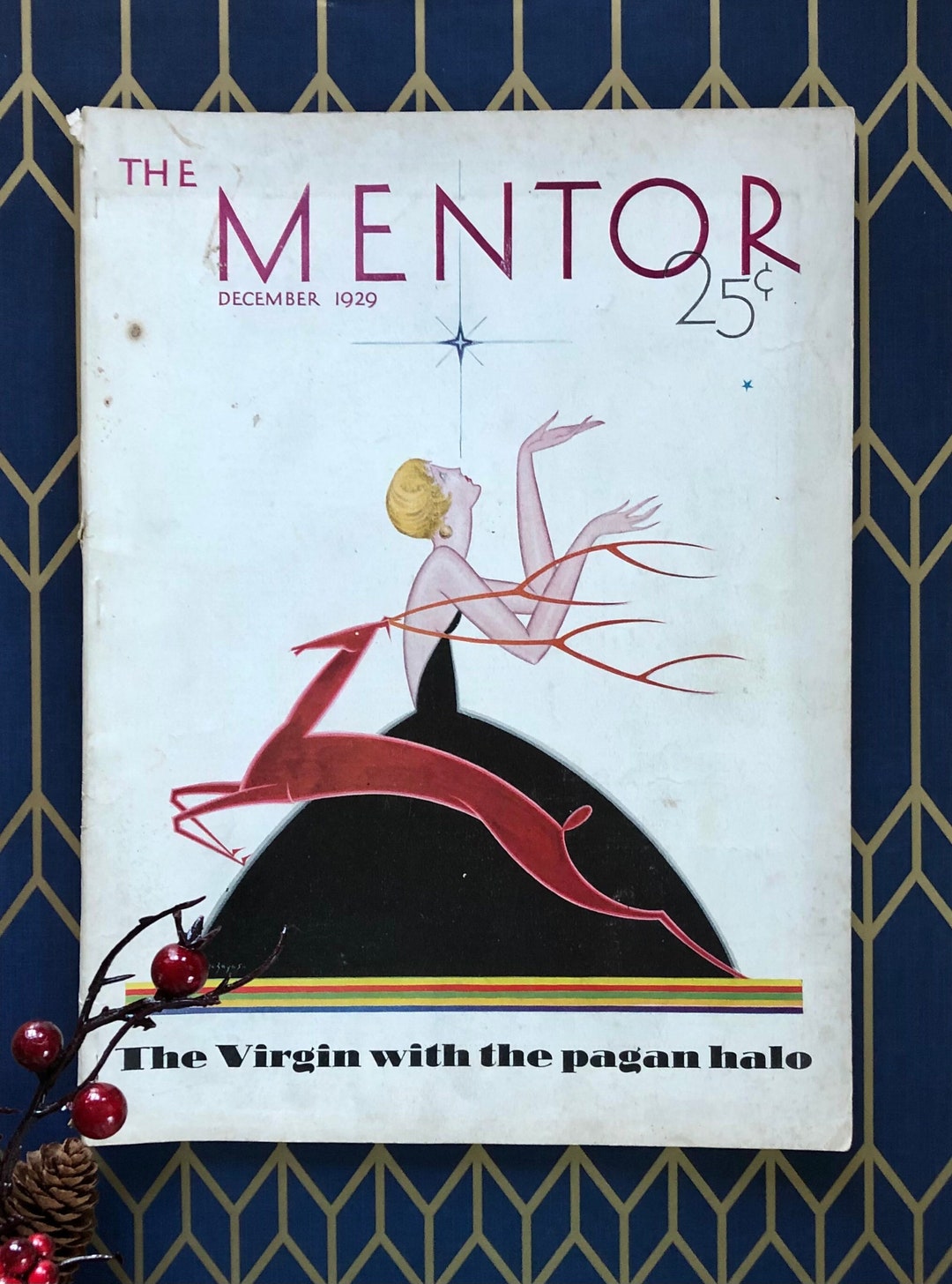 December 1929, “the Mentor” Magazine, Art Deco Cover - Etsy