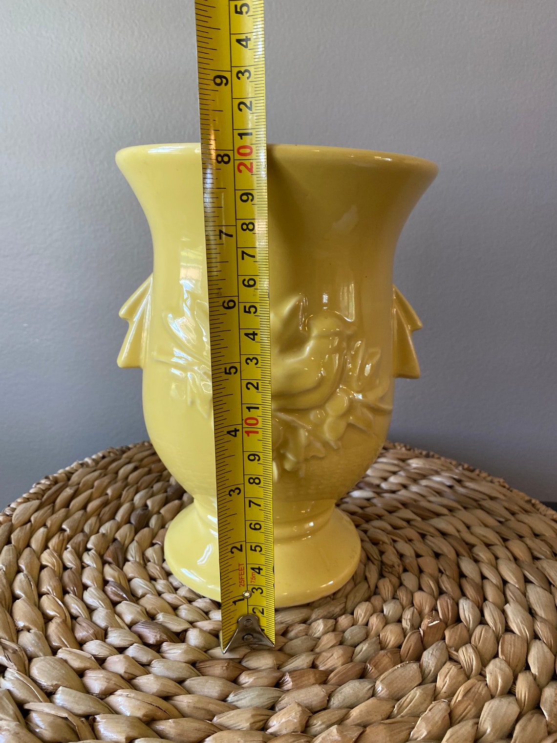 Mccoy Yellow Bird Planter - Etsy