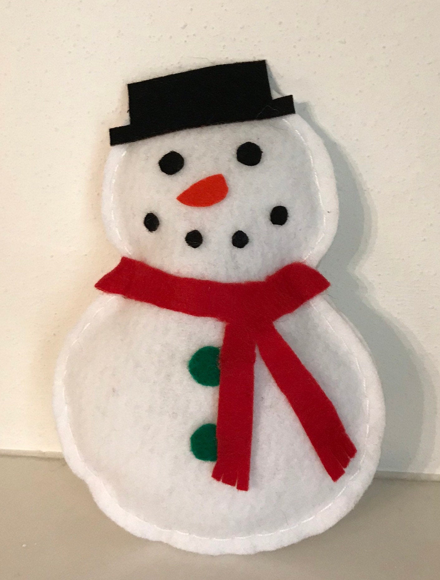 Felt Snowman Kit Stick Em' Anywhere Snowman Christmas Decoration Kit ...