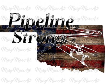 Texas Pipeline Strong Sublimation Png File/digital Download | Etsy