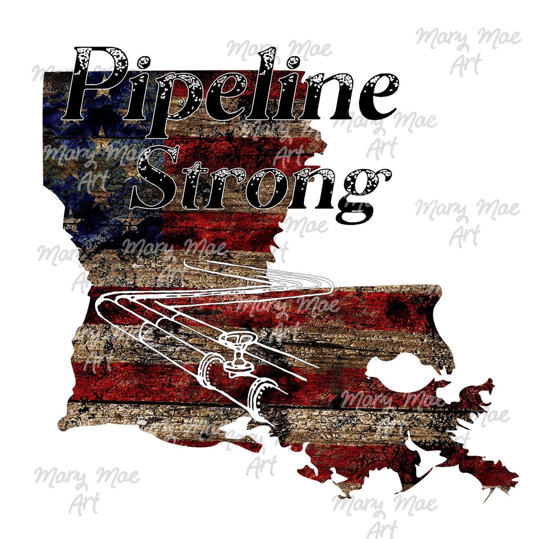 Louisiana Pipeline Strong, Sublimation Png File/digital Download - Etsy