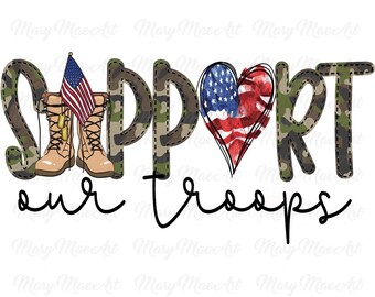 Support Our Troops | Etsy