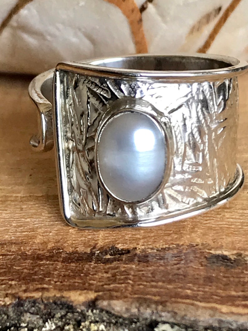 Adjustable Wrap Ring With Natural Freshwater - Etsy