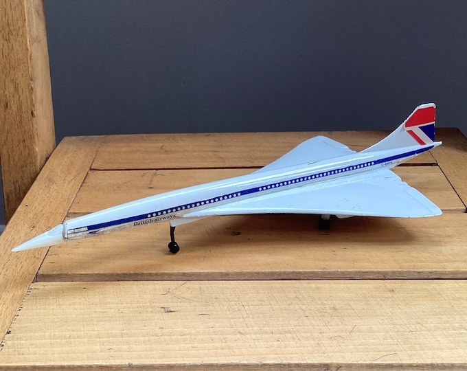 Concorde Vintage Toy - Corgi Toys 'concorde', Swivell Nose, Die Cast ...
