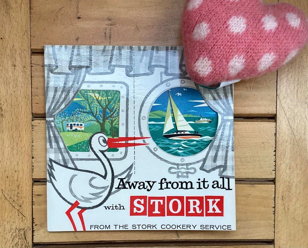 Vintage Stork Recipe Booklet: 1960s 'away From It All' Holiday Cookbook ...
