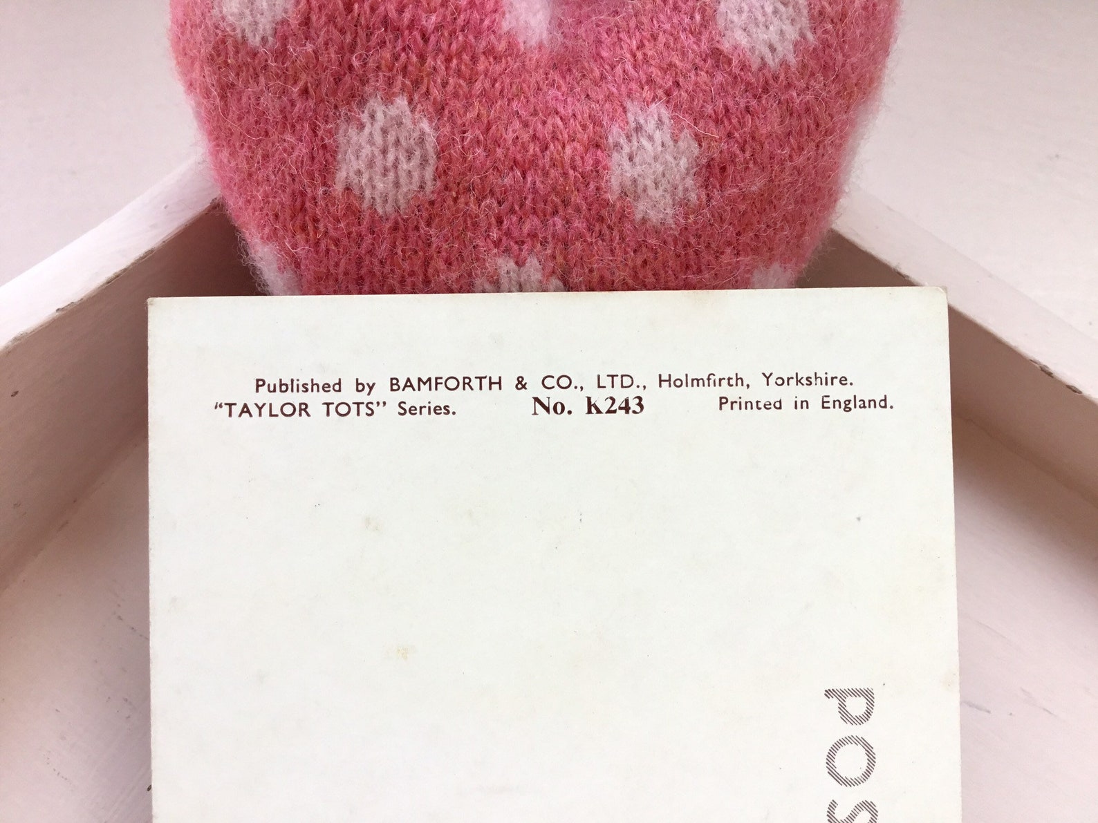 Vintage Postcard A Taylor Tot Bamforth Postcard No. K243 | Etsy