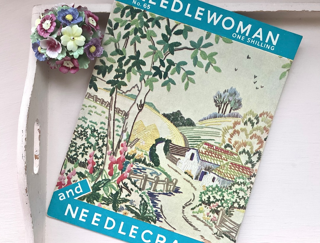Vintage Needlecraft Magazine 'needlewoman and Needlecraft', No.65 ...
