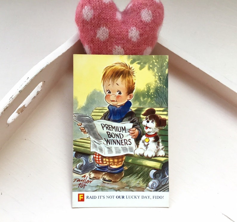 Vintage Postcard A Taylor Tot Bamforth Postcard No. K243 | Etsy