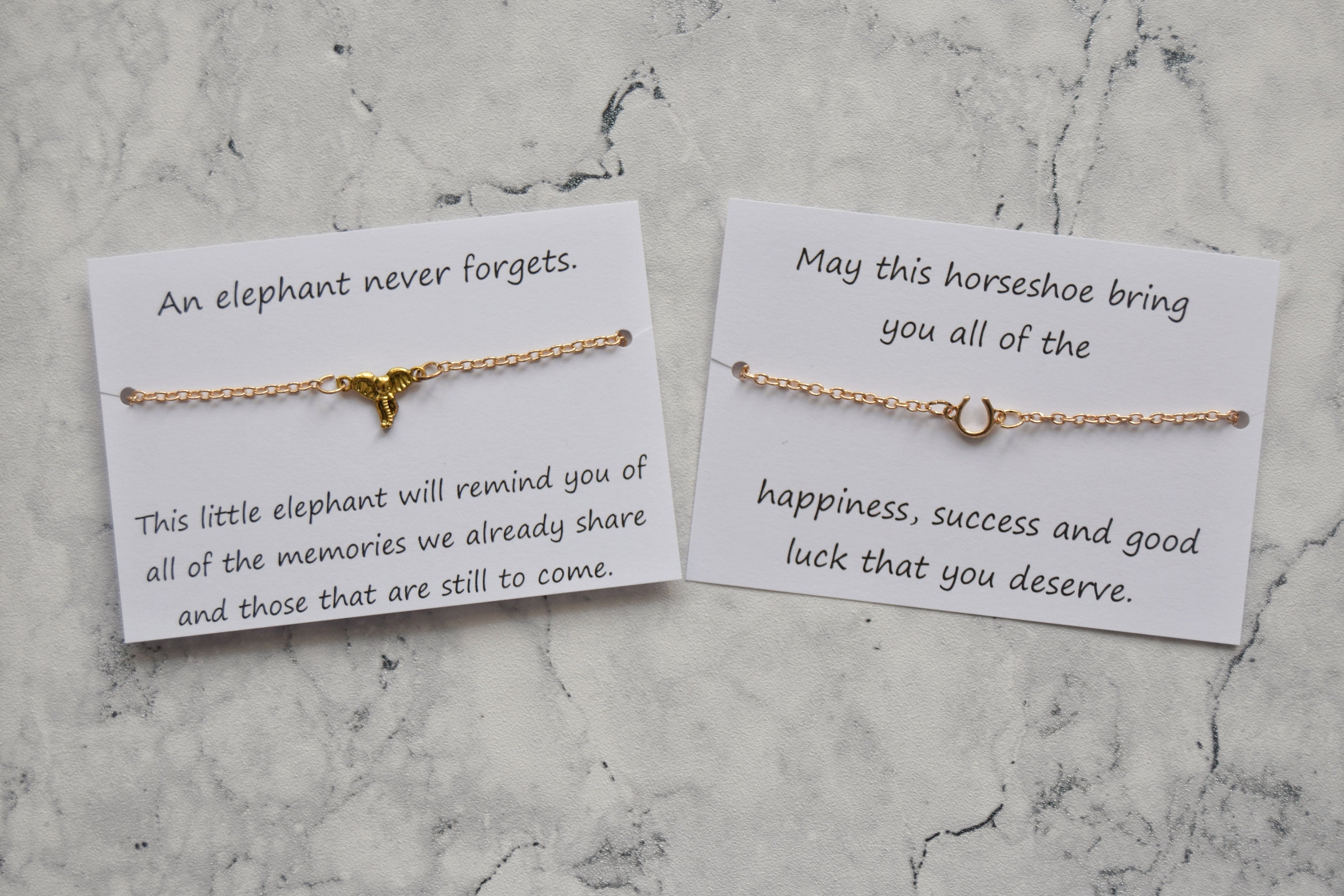 Personalised Friendship Bracelet Thank You Bracelet Choice - Etsy UK