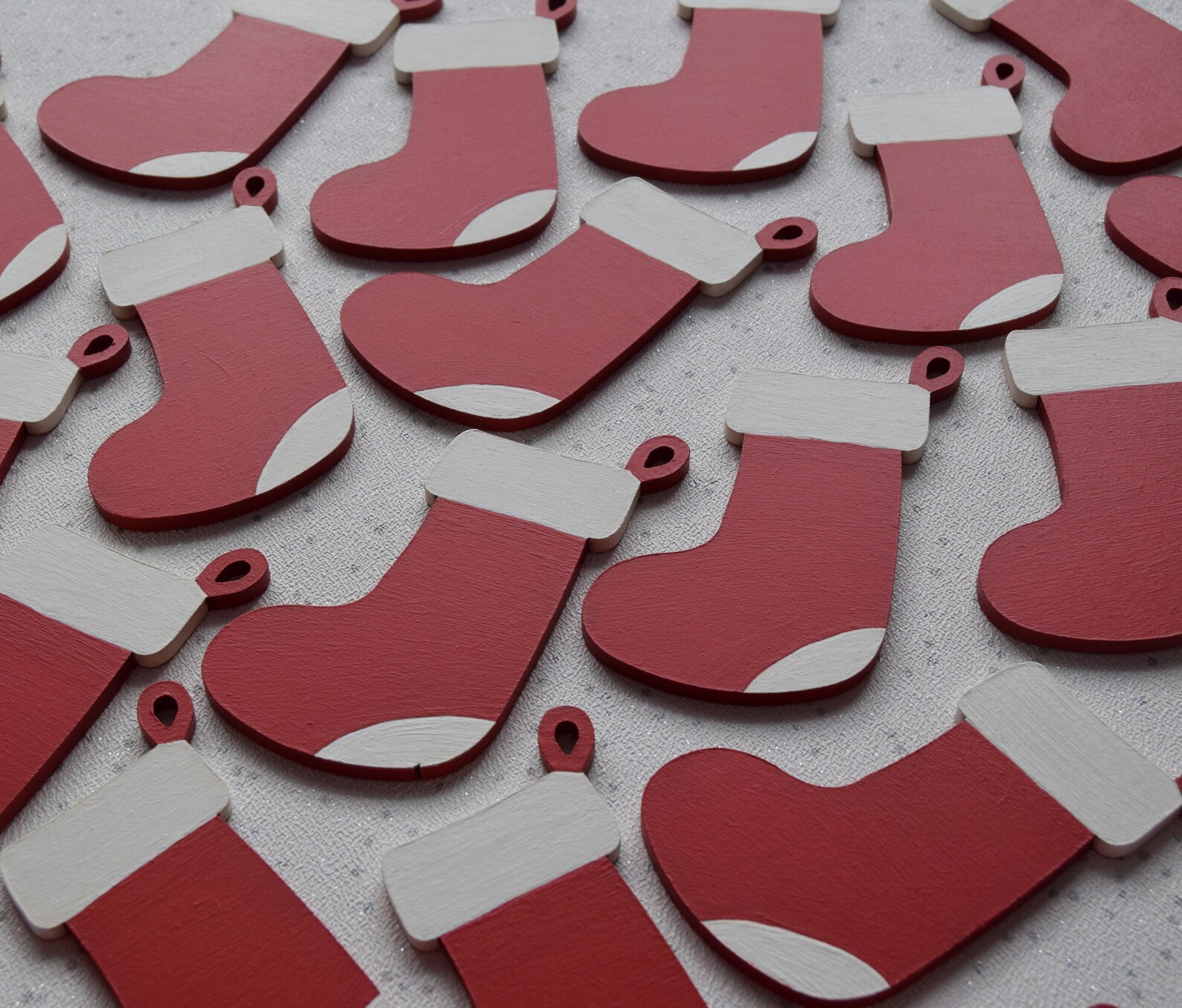 Personalised Hand Painted Wooden Christmas Stocking Tree | Etsy