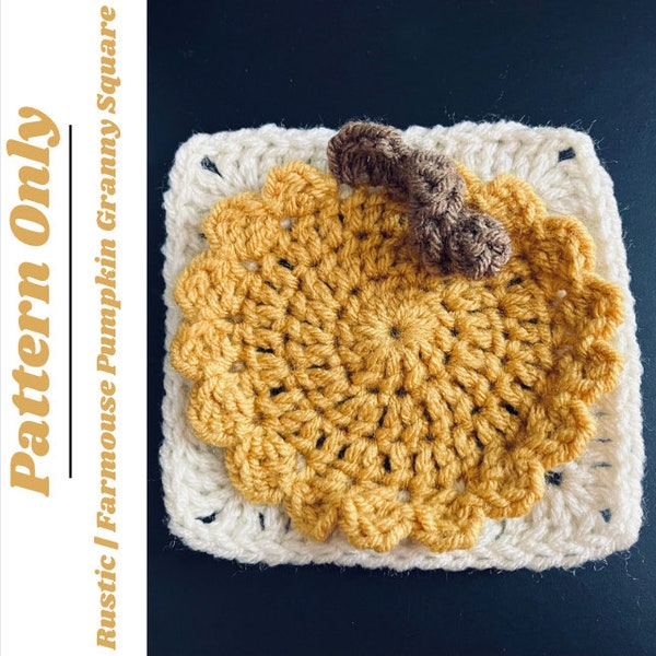 Granny Square Pumpkin Crochet - Etsy