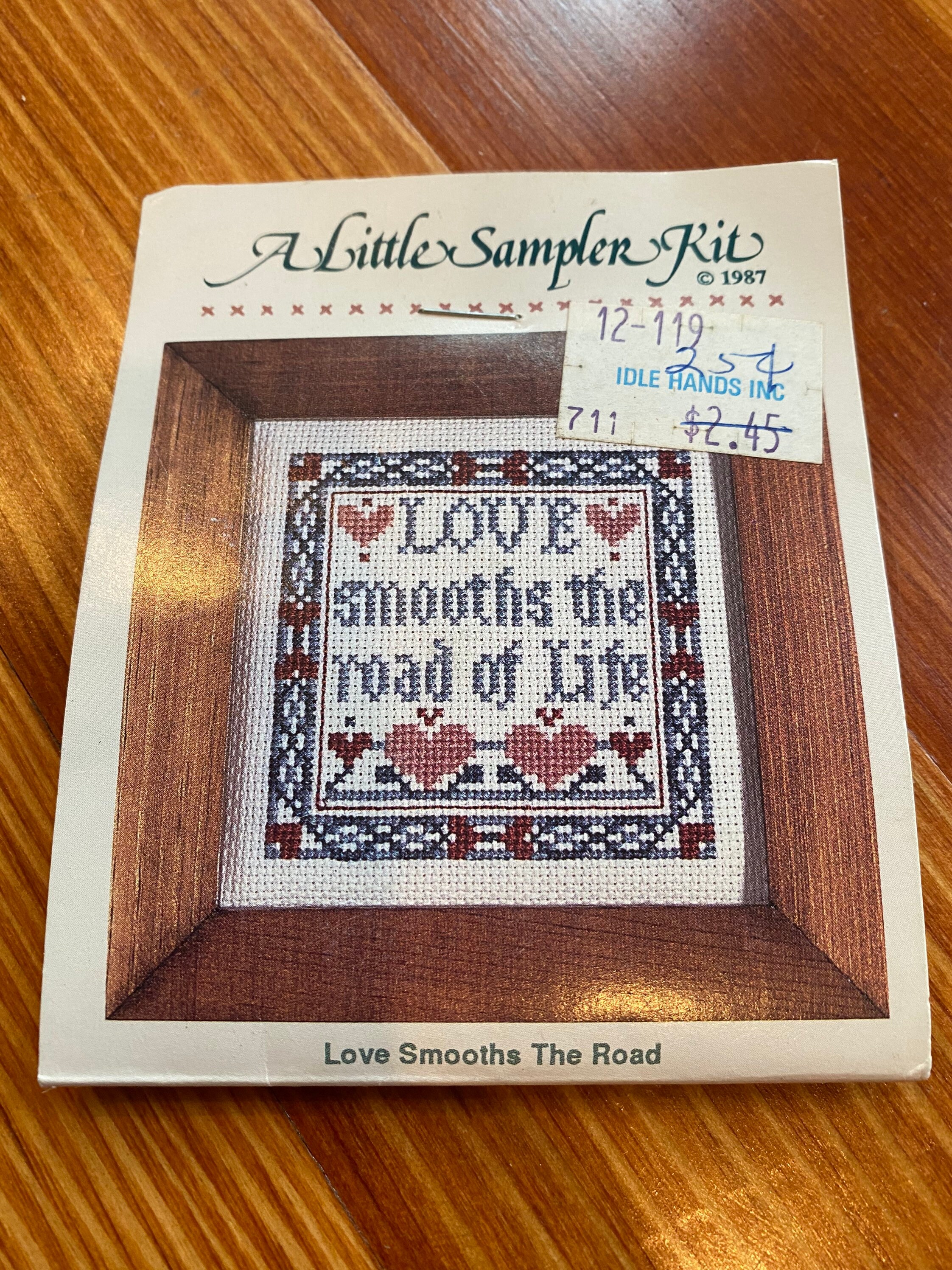 Four Mini Samplers From A Little Sampler Kit - Etsy