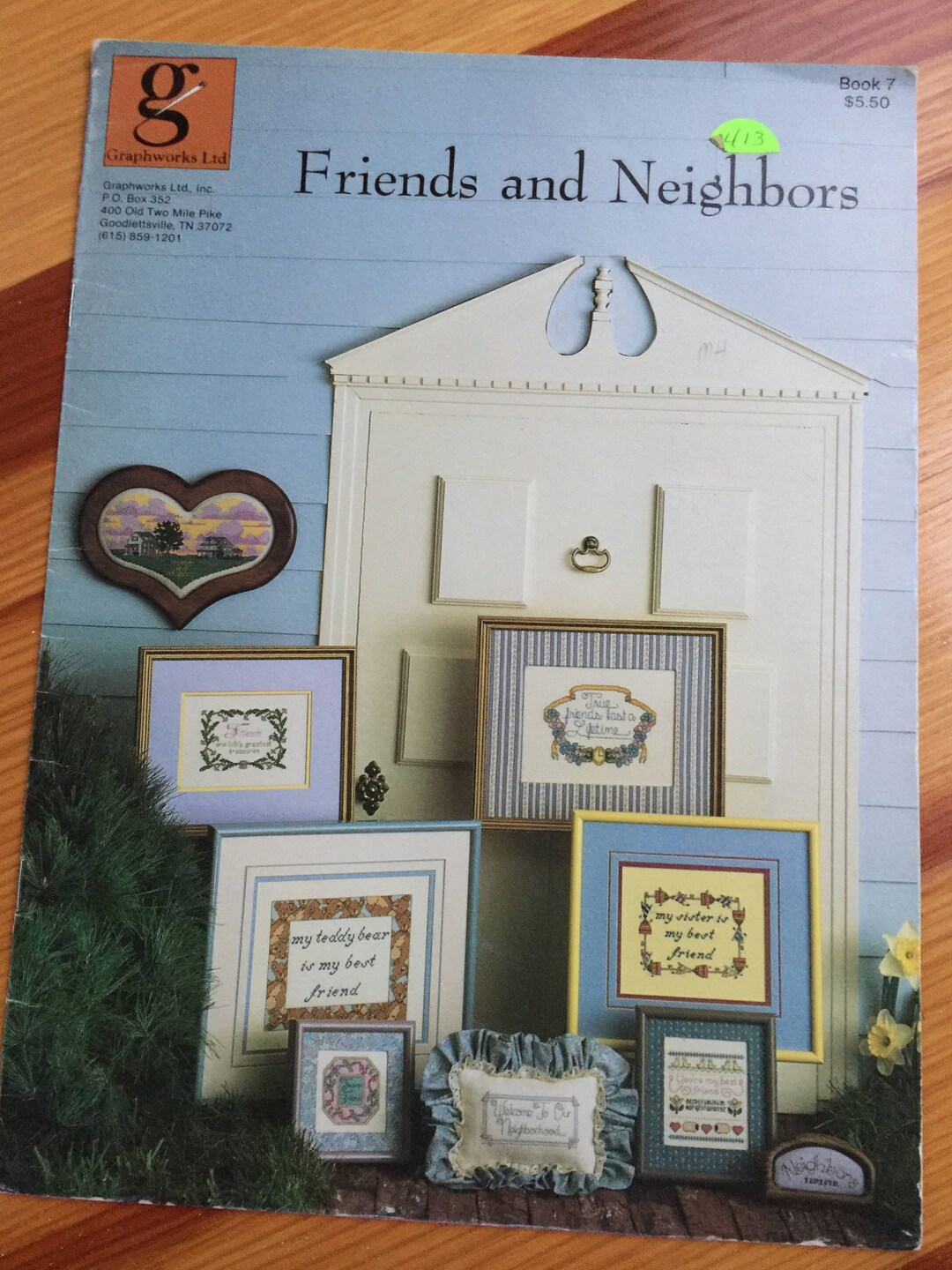 Friends & Neighbors Cross Stitch Chart Booklet: Graphworks Ltd Designs ...
