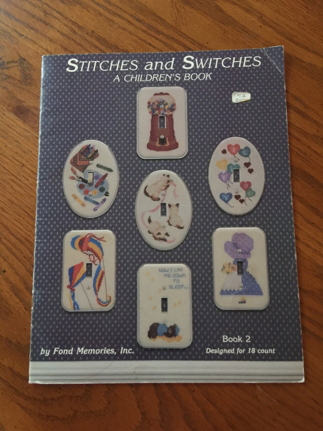 Stitches and Switches Children's Book: 18 Count Cross Stitch Patterns ...