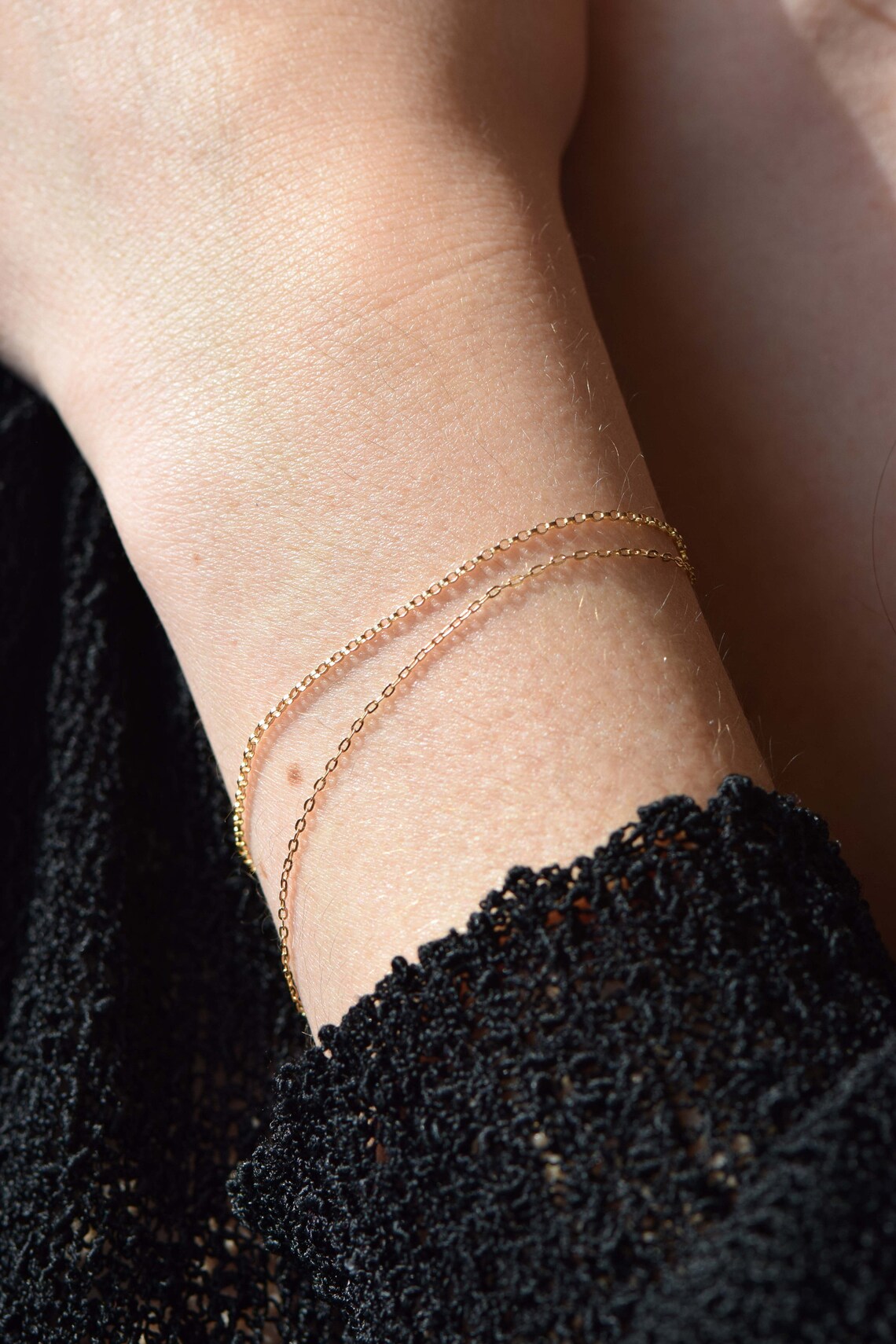 Gold Layered Bracelet Chain Bracelet 14k Gold Filled - Etsy