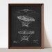 Steampunk Airship Prints Set of 3 Steampunk Wall Decor Vintage Airship ...
