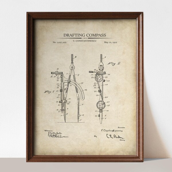 Architect Drawing - Etsy