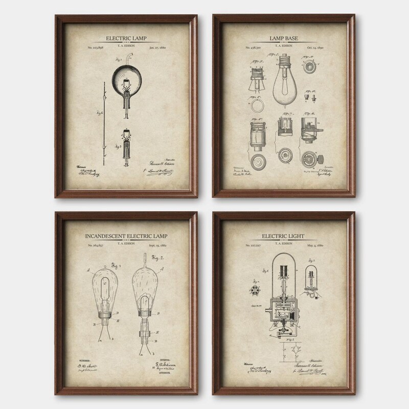 Thomas Edison - Etsy