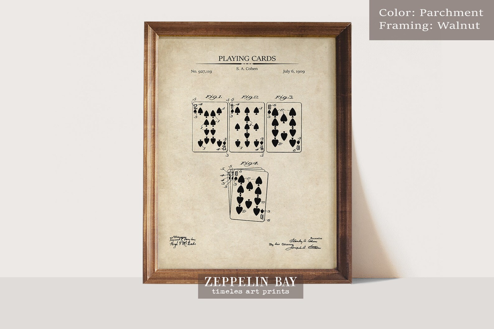 Poker Patent Art Prints Set of 3 Poker Wall Art Gift for - Etsy