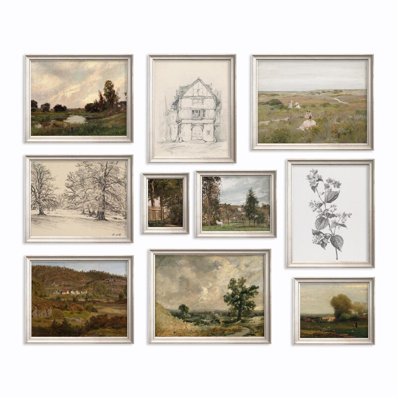 Gallery Wall Frame Set - Etsy