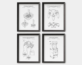 Patent Art Depicting Atari 5200 1983 - Etsy