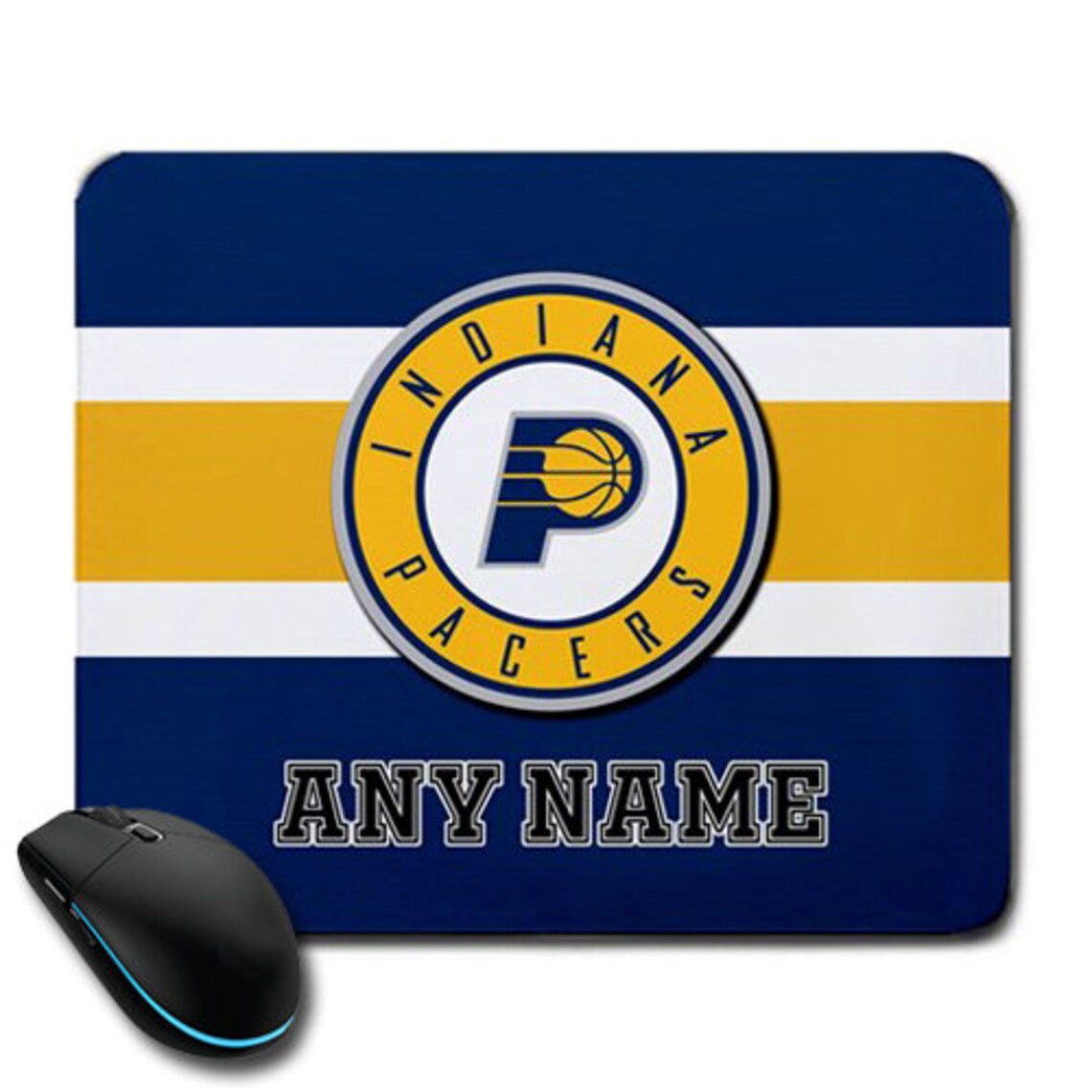 Indiana Pacers Custom Personalized Text Mousepad Gift - Etsy
