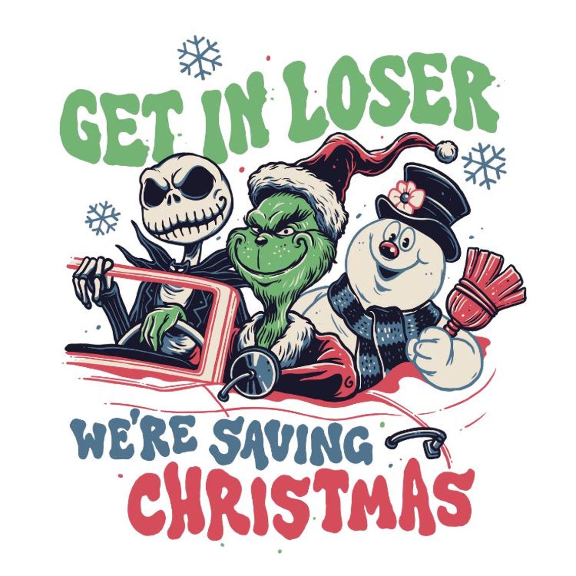 Christmas Losers, Frosty the Snowman Png, the Grinch Png, Jack ...