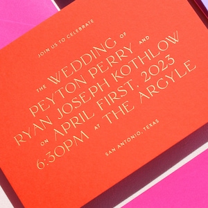 Wedding Invitation Sample Pack – the Contemporary Collection | Modern ...