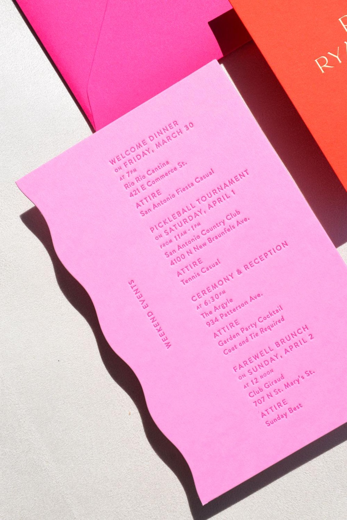 Wedding Invitation Sample Pack – the Contemporary Collection | Modern ...