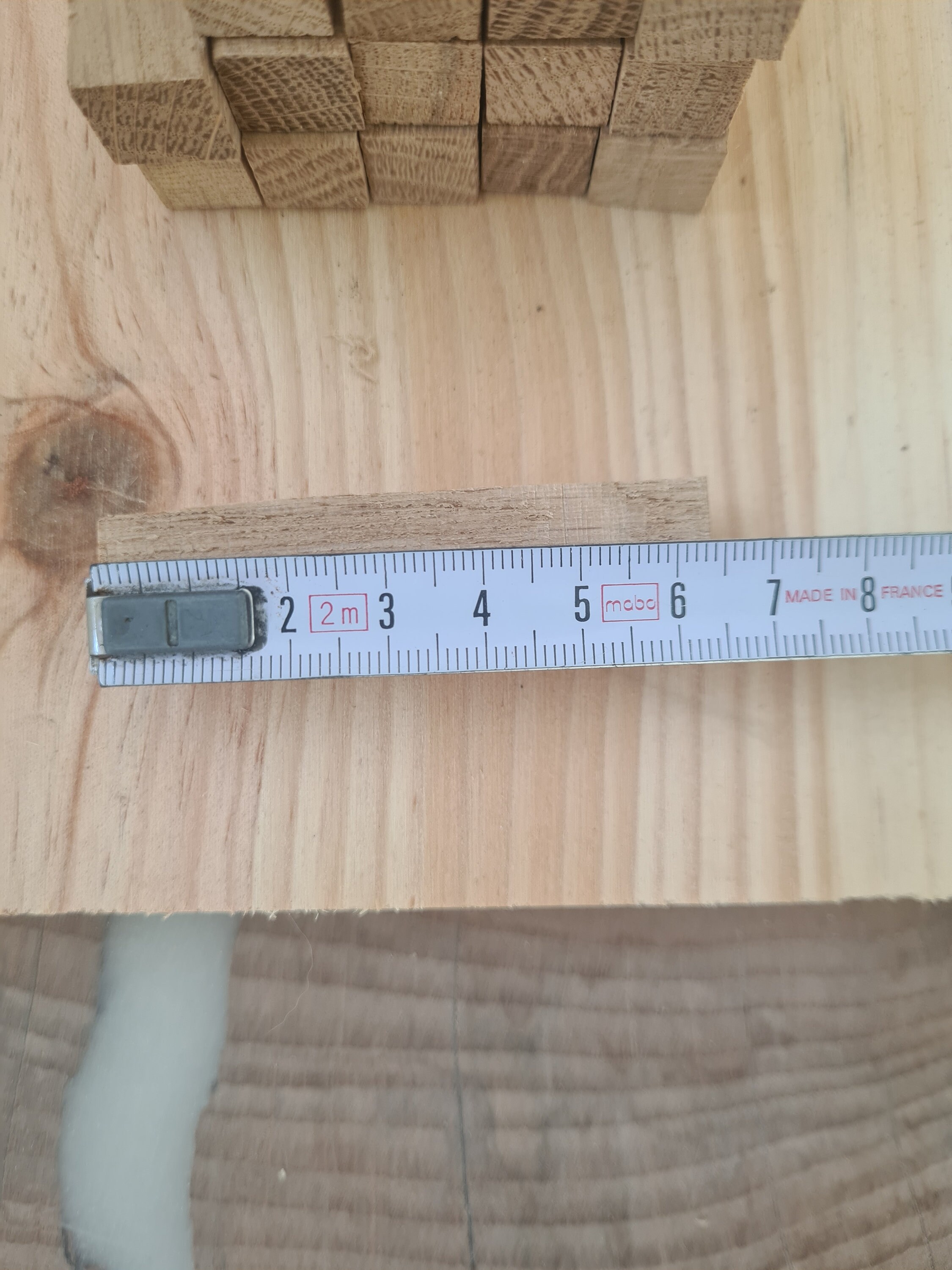 Set of 15 Small French Oak Blocks for Diy Works - Etsy