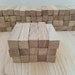 Set of 15 Small French Oak Blocks for Diy Works - Etsy