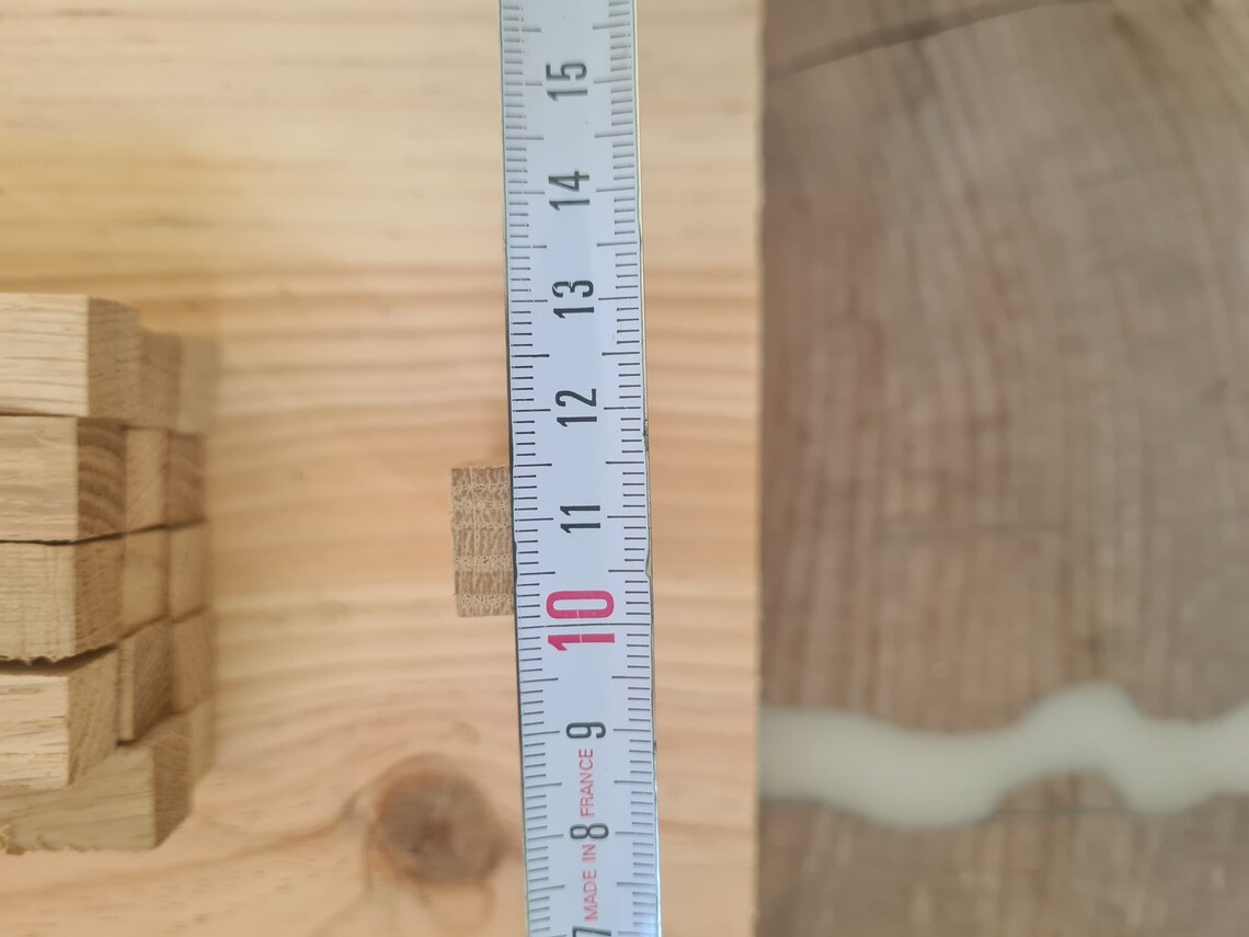 Set of 15 Small French Oak Blocks for Diy Works - Etsy