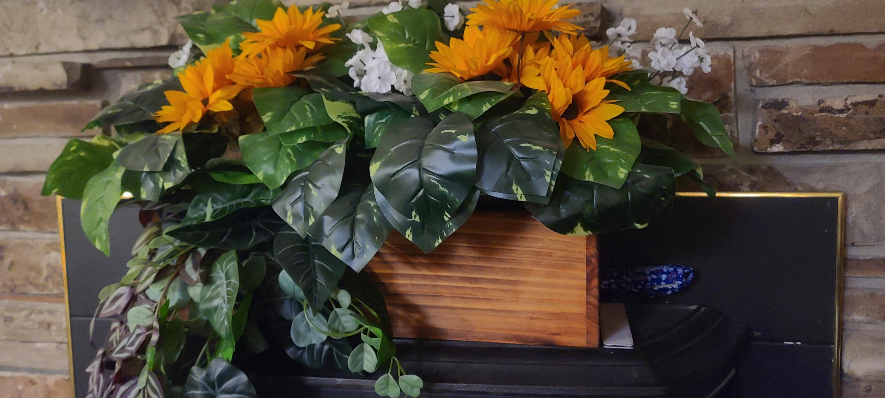 Handmade Cedar Planter Box: Charred Wood Finish, USA Made - Etsy